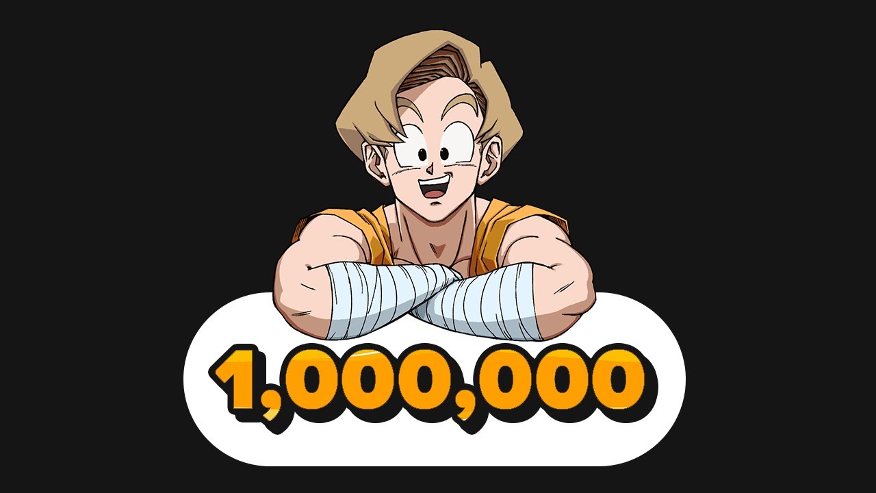 hitting 1,000,000 subscribers - YouTube