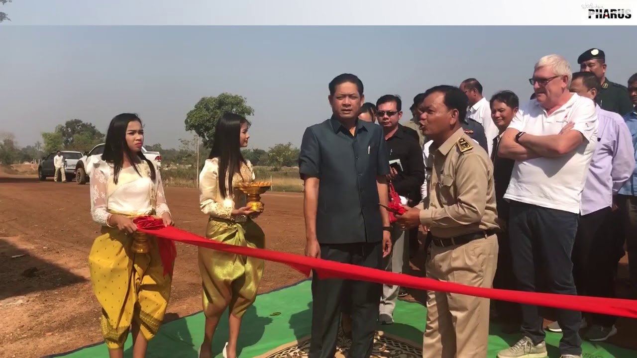 Stichting Pharus bezoekt projecten van CIDO in Cambodja - YouTube