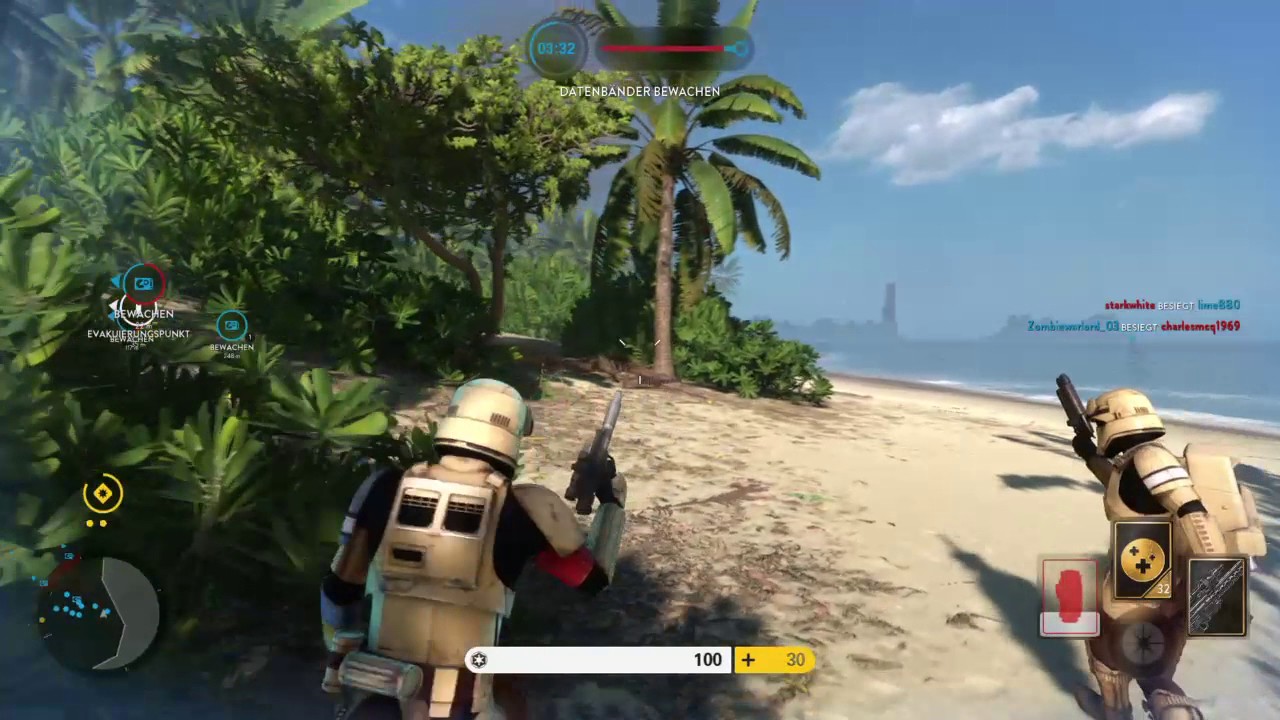 SHORETROOPER CAPTAIN GAMEPLAY - Star Wars Battlefront - YouTube