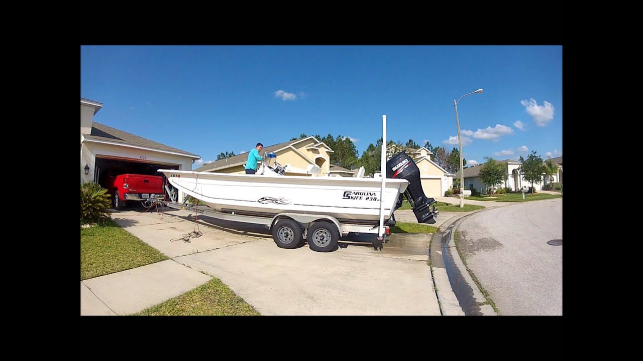 Cleaning The Skiff - YouTube