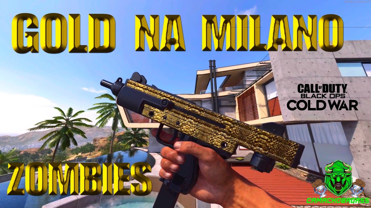 Call of Duty®: Black Ops Cold War:Pegando OURO na MILANO no ZOMBIES ...