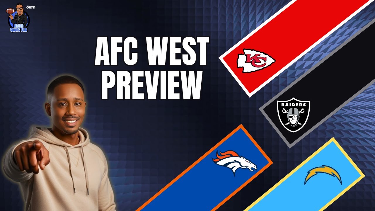 Wild AFC West (AFC West Preview) | NFL #Chiefs #Broncos #Chargers # ...