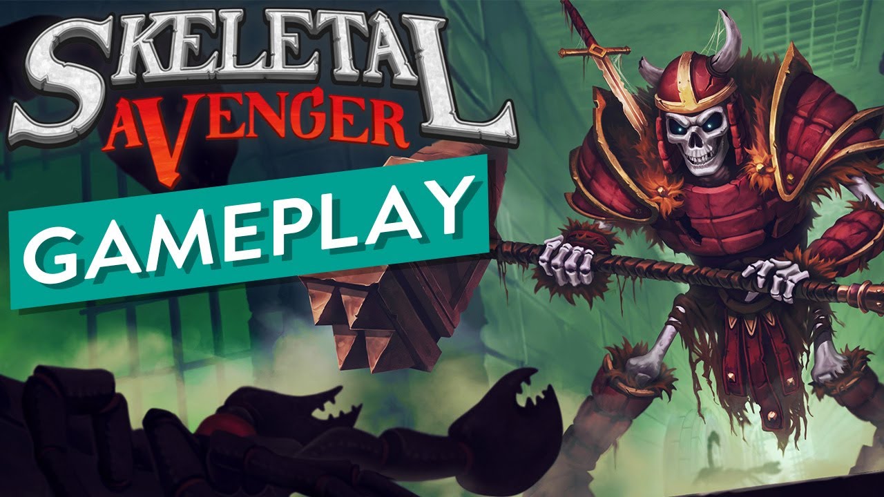 Skeletal Avenger Gameplay - Rogue-lite Hack'n'slash Game - YouTube
