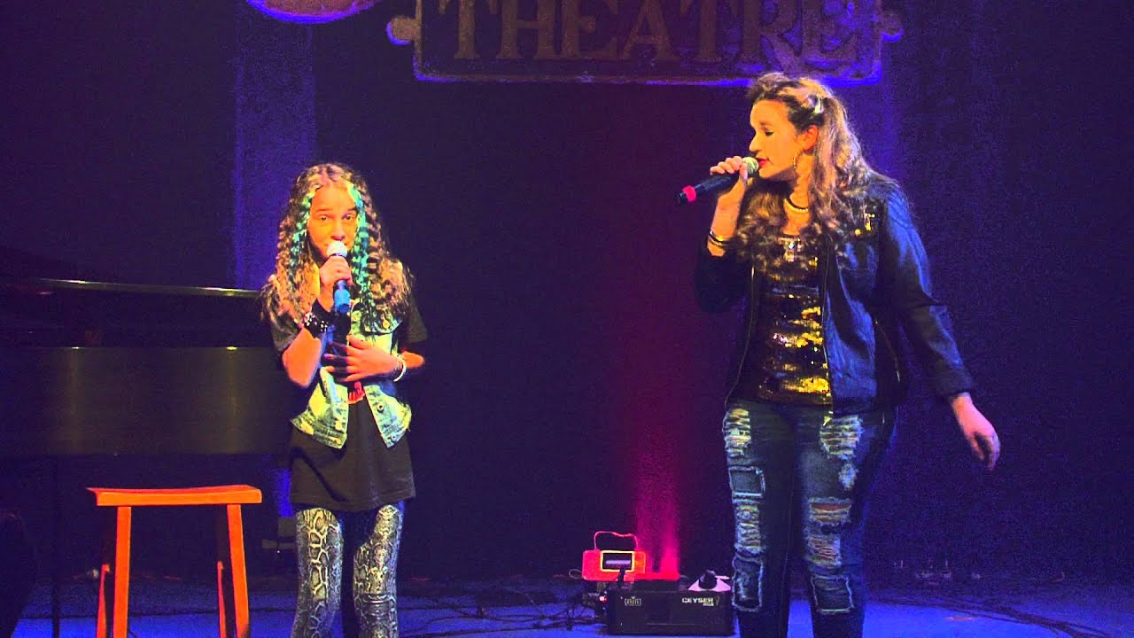 Addie Bleu Short & Avery Guyear singing Somebody to Love - YouTube