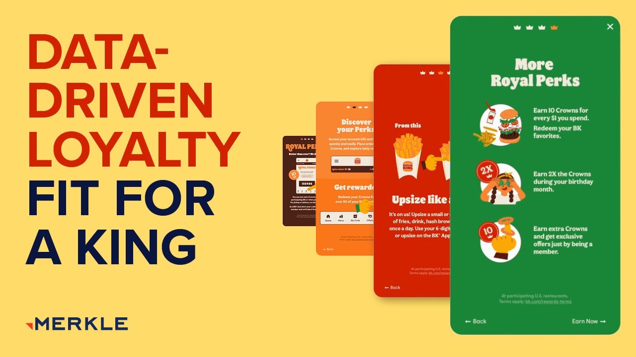 Data-Driven Loyalty Fit for a King | Merkle Burger King Case Study ...