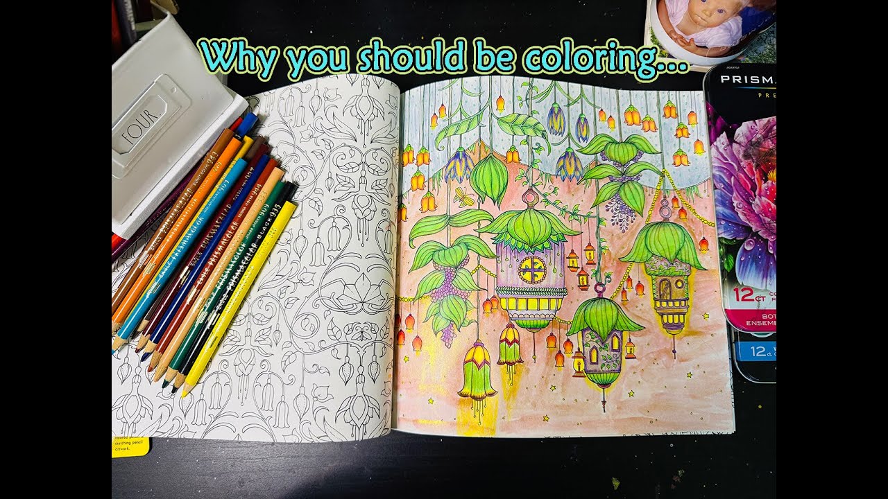 The benefits of coloring; it's a gamechanger! #coloring #johannabasford ...