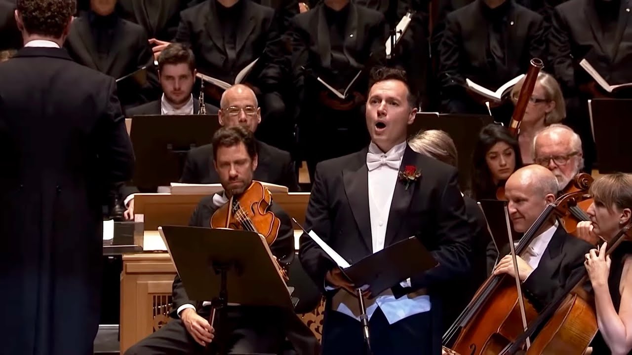 Andrew Goodwin performing Comfort Ye and Every Valley from Handel’s ...