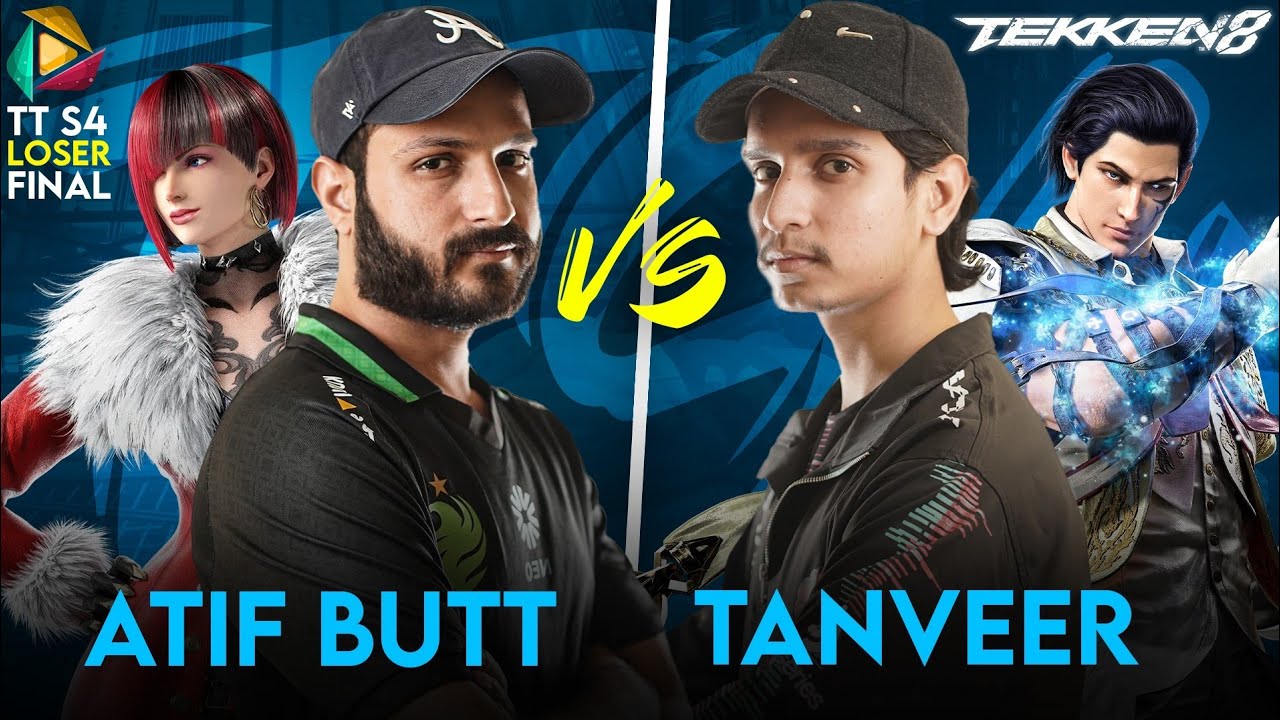 Atif (Anna) VS Hafiz Tanveer (Claudio) - Losers Final - Tekken Tussel ...