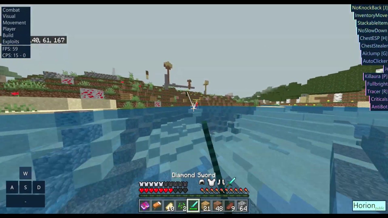 Lifeboat Network | Horion Client | How to give Criticals Using Kill ...