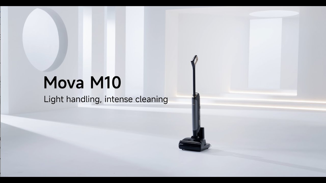 Mova M10 | Light Handling, Intense Cleaning - YouTube