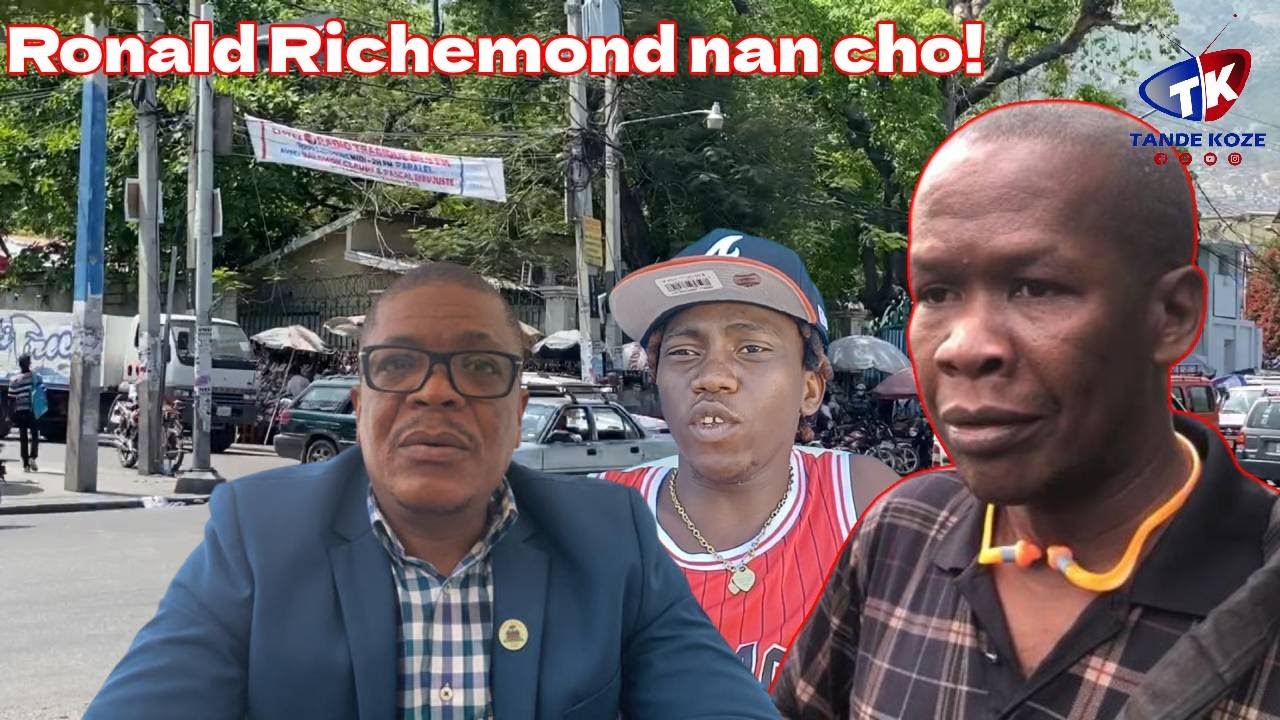 Ronald Richemond nan gwo kouri? Yo revoke l? CG Muscadin pote yon gwo ...