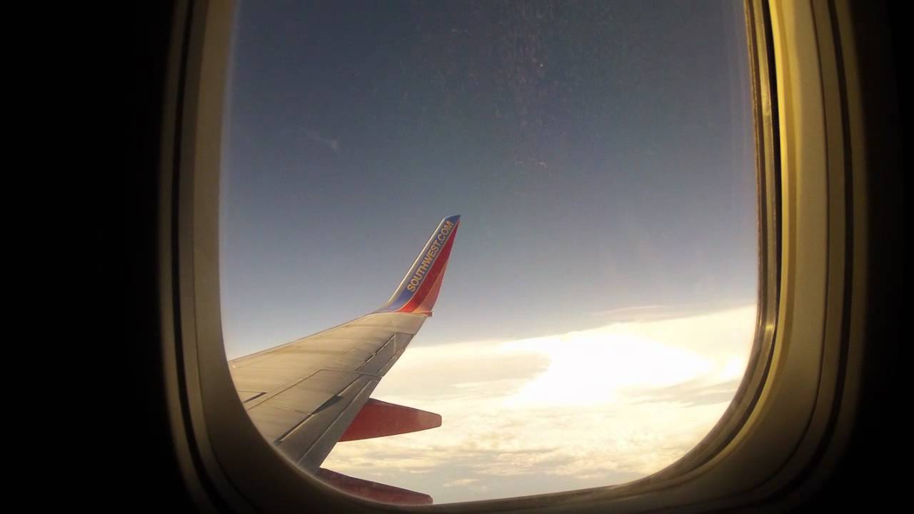 Airplane Window Timelapse - YouTube