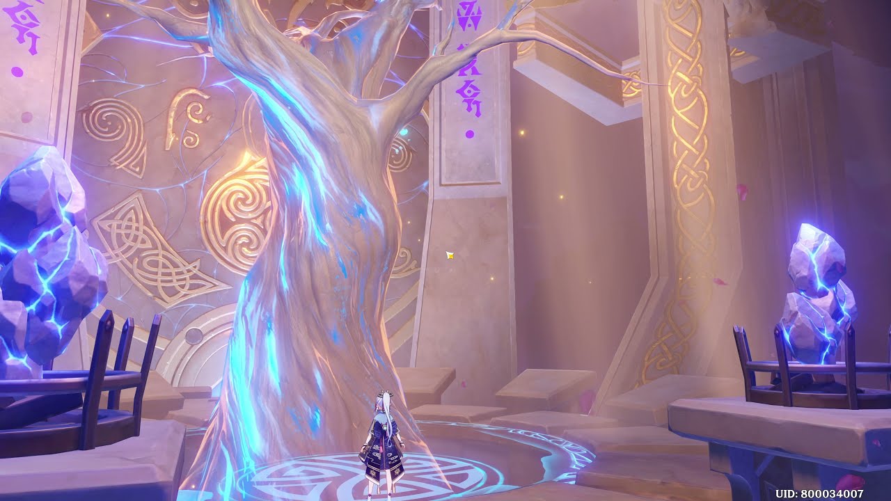 [Genshin Impact] Violet Court - Domain of Mastery: Vine-Infested Ruins ...