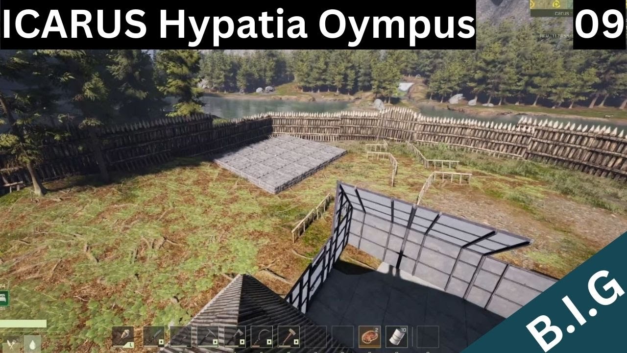 Icarus Hypatia - Olympus - Base redesign and construction - S05.Ep.09 - YouTube