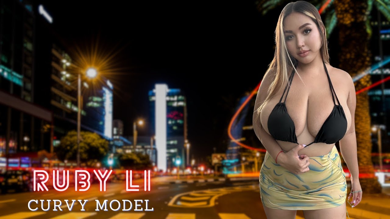 Ruby Li : American plus Size Model ~ Bio & Facts | Instagram Model - YouTube