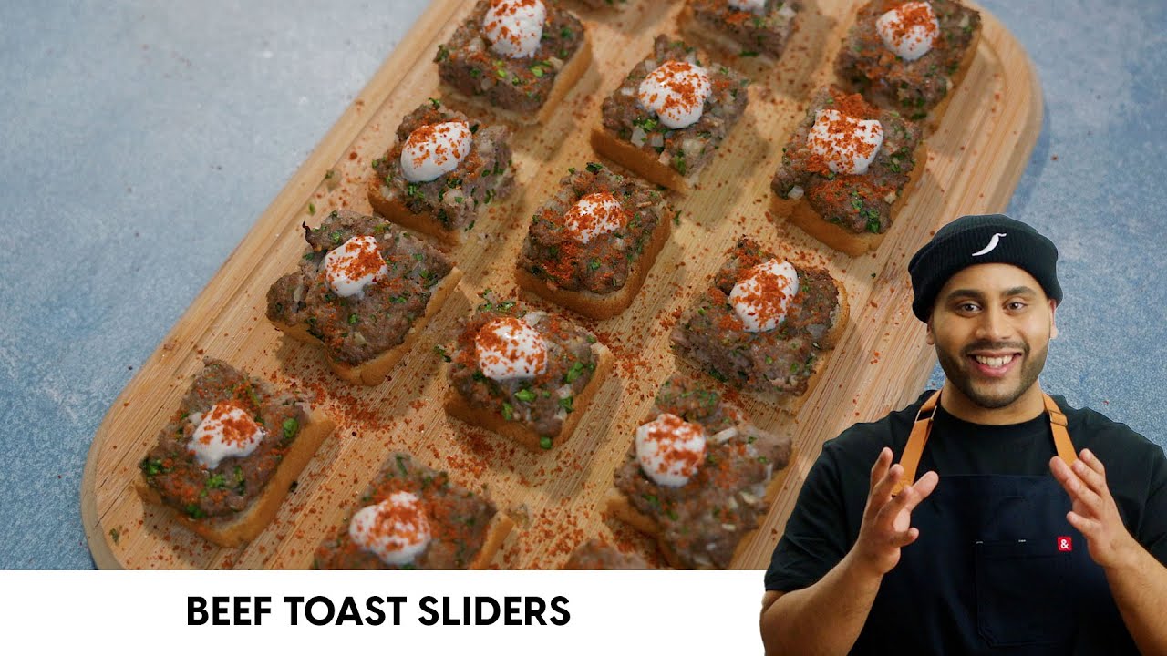 Beef Toast Sliders - YouTube