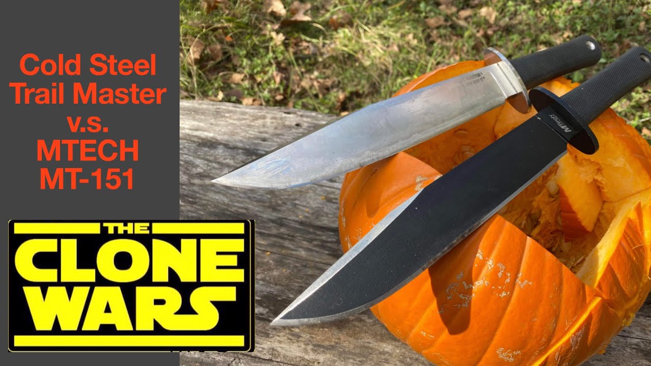 Clone Wars: Cold Steel Trail Master v.s. MTECH MT-151 - YouTube