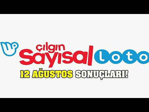 Çılgın Sayısal Loto Çekiliş Sonuçları 12 Ağustos 2020