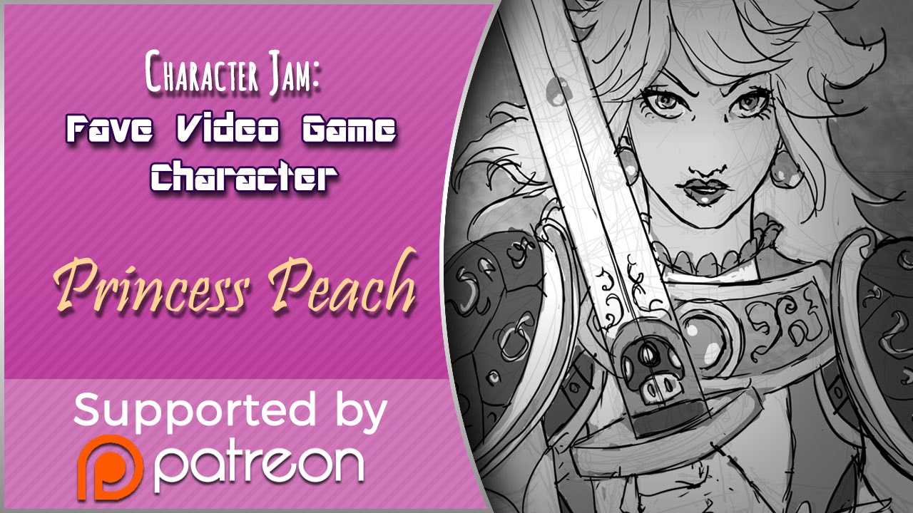 AUG 2016 CHARACTER JAM: Princess Peach - YouTube