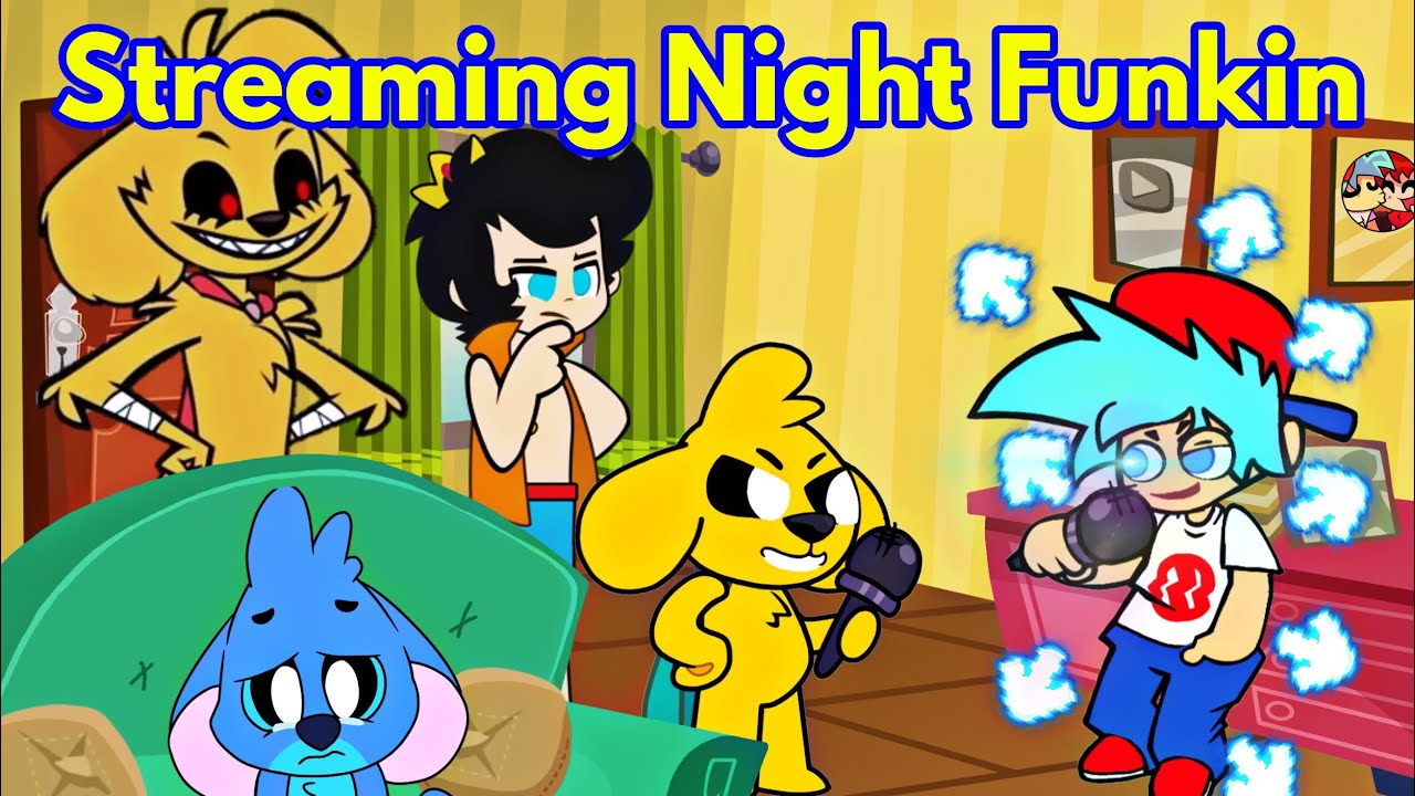 Friday Night Funkin' Vs Streaming Night Funkin | Trollino Mikecrack ...