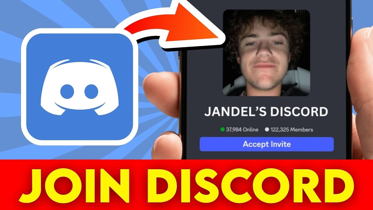 How to Join JANDEL Discord Server on MOBILE - YouTube