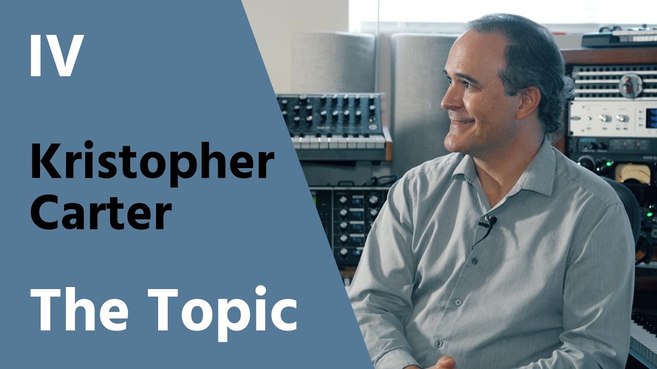 KRISTOPHER CARTER - Workflow and efficiency - YouTube