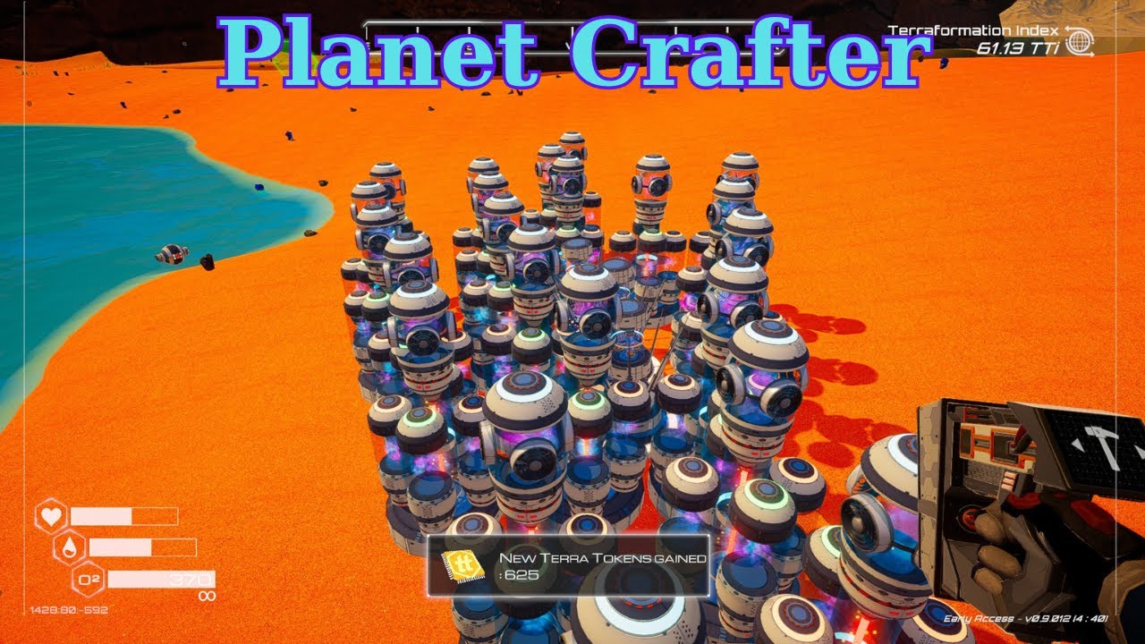 Planet Crafter (E-40) Making Pulsar Quarts - YouTube