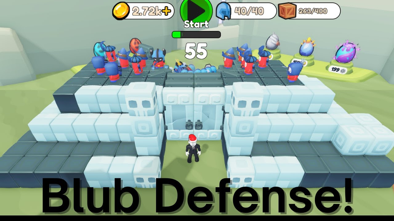 Best Base Strat In Blub Defense - YouTube