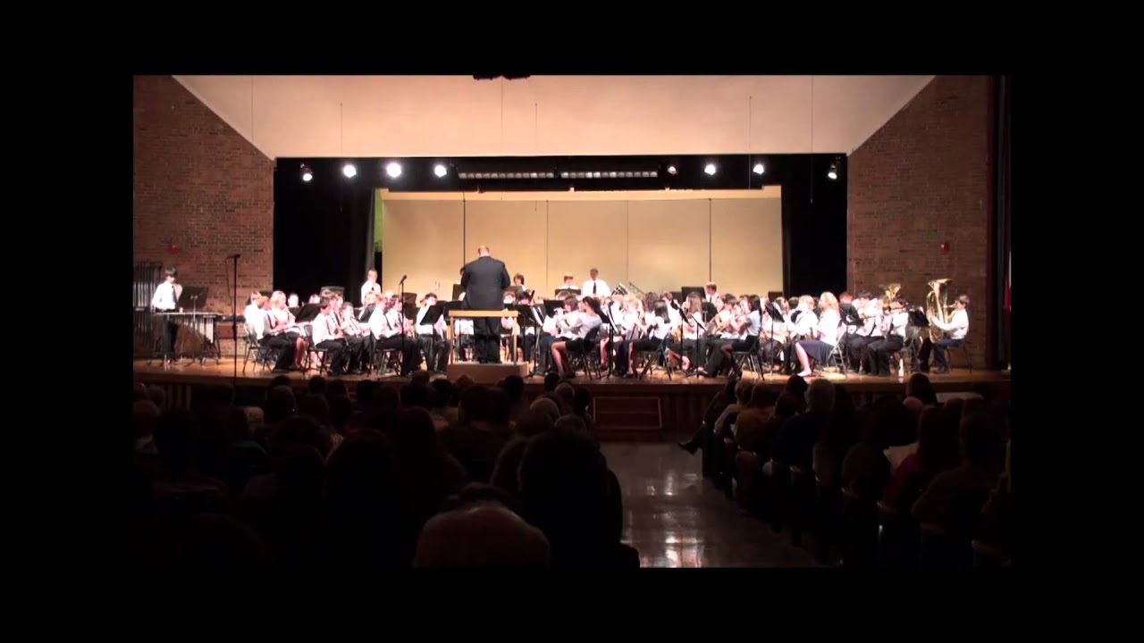 SHMS 8th Grade Symphomic Winds- Quad City Stomp - YouTube