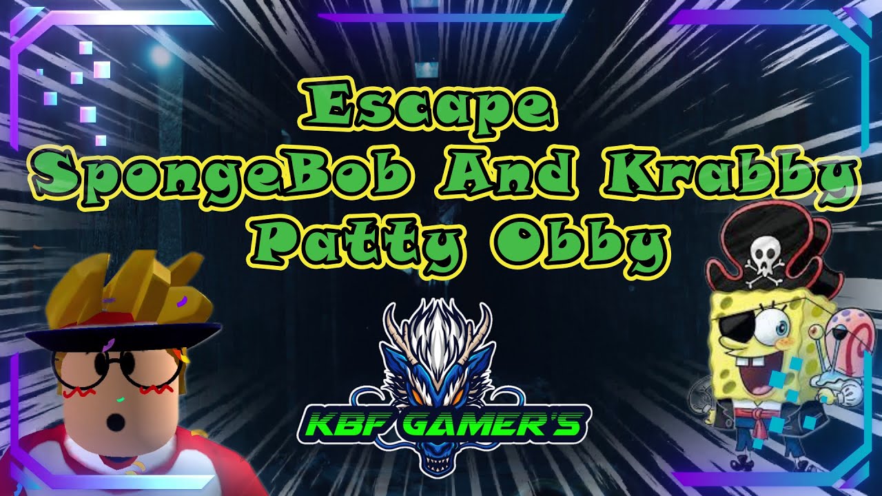 Fun ROBLOX Obby!! Escape Spongebob Nad Krabby Patty Obby 😁👍|Kitchiboy ...