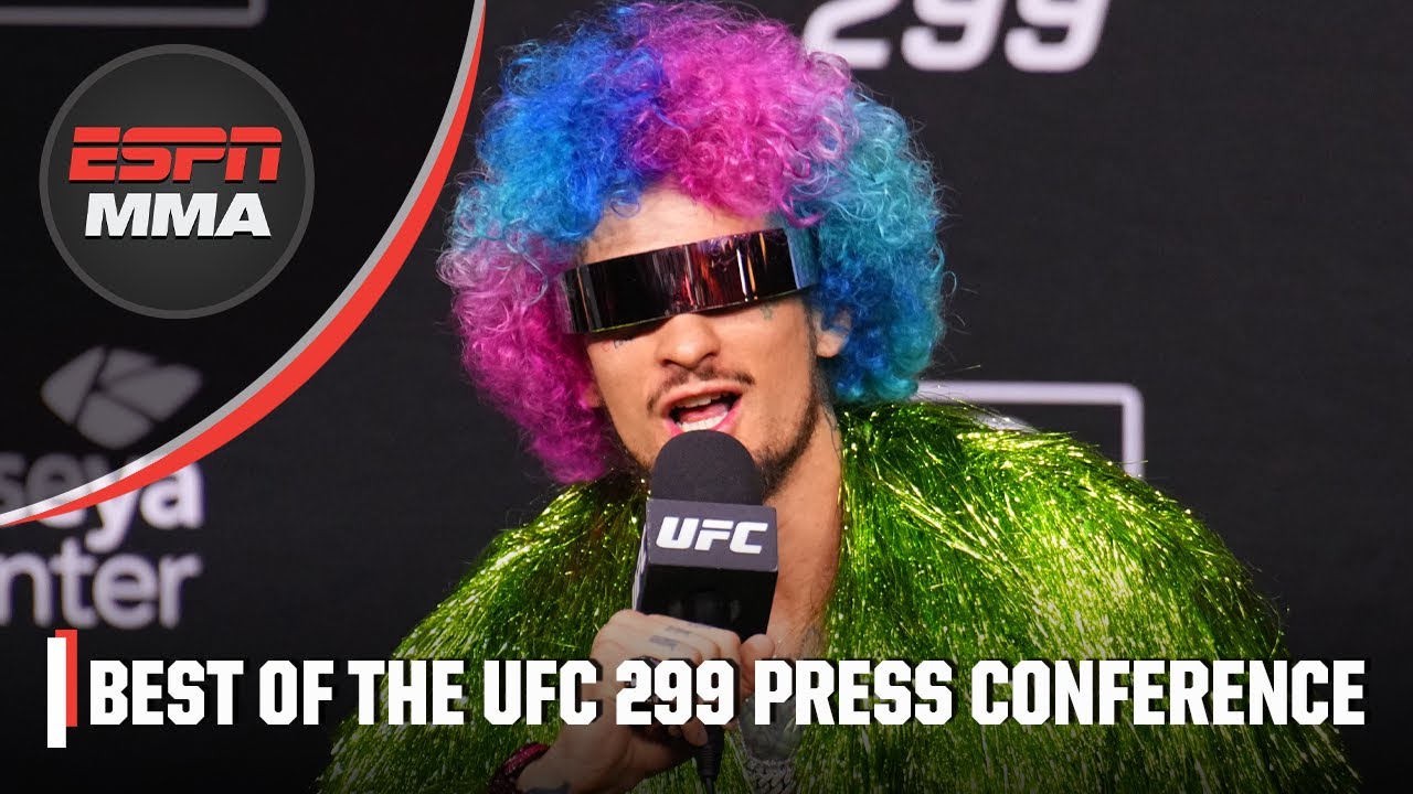 UFC 299 Press Conference Highlights 🎥 | ESPN MMA - YouTube