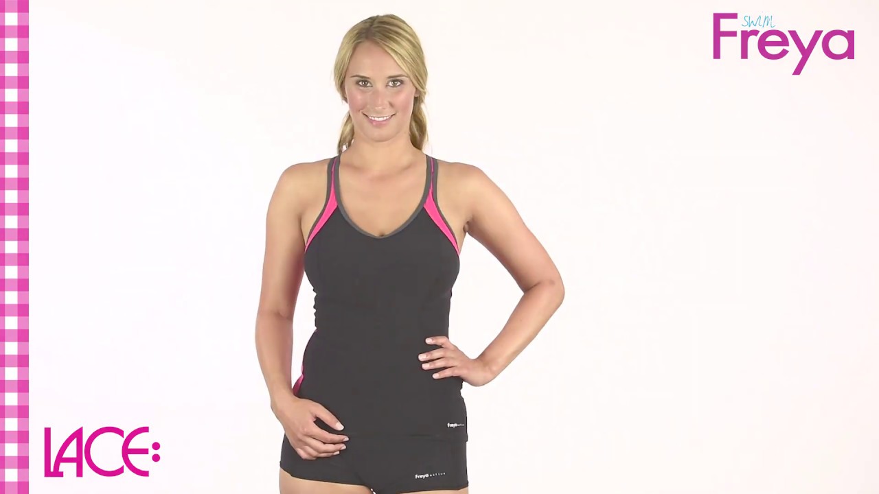 Freya - Bademode - Active - Tankini - Black - Swimwear | Lace.de - YouTube