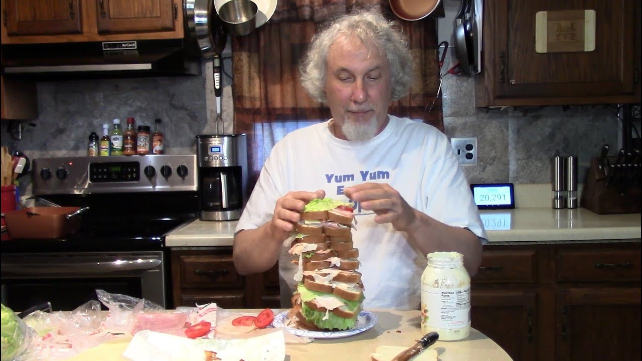 Ultimate Dagwood Scooby Doo Shaggy Sandwich - YouTube