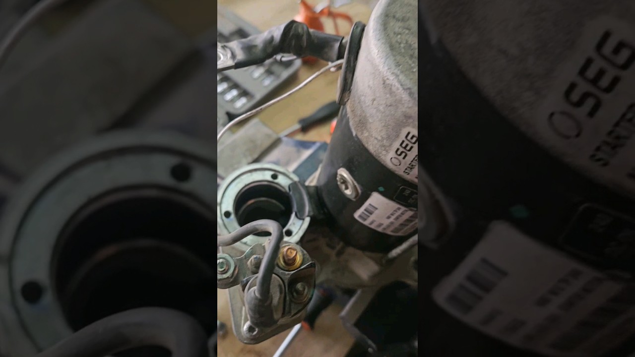 How to Repair starter motor 💡 ️ #automobile #reels #tata #subscribe # ...