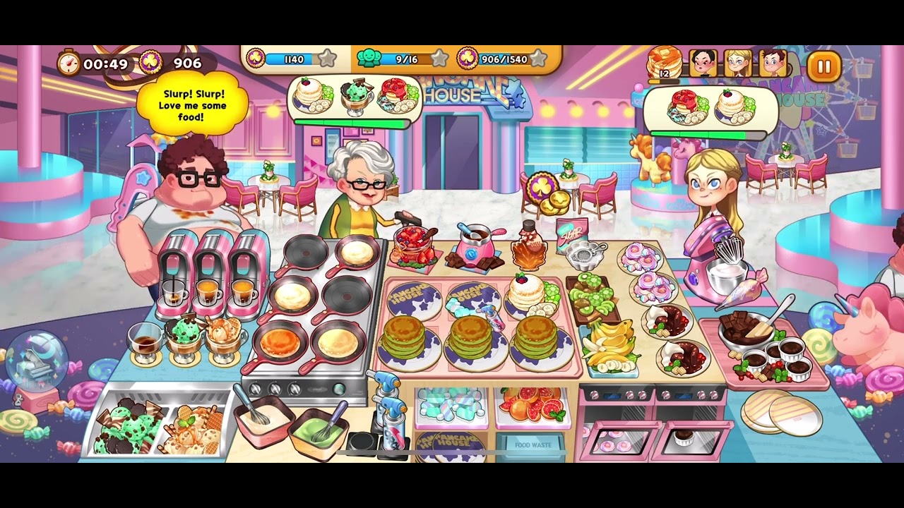 Cooking Adventure - Pancake Bistro Level 49 - Full Upgrade - YouTube
