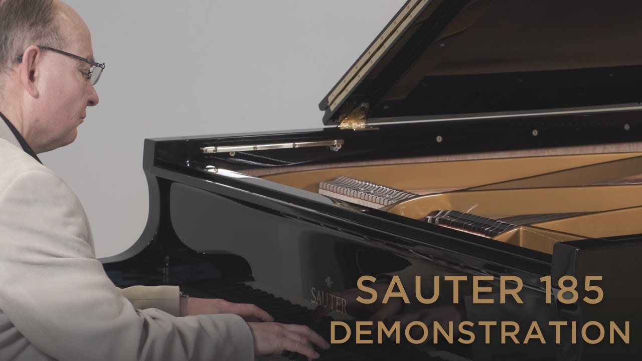 Sauter 185 Grand Piano - YouTube