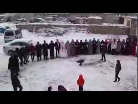 Kır değil kar düğünü