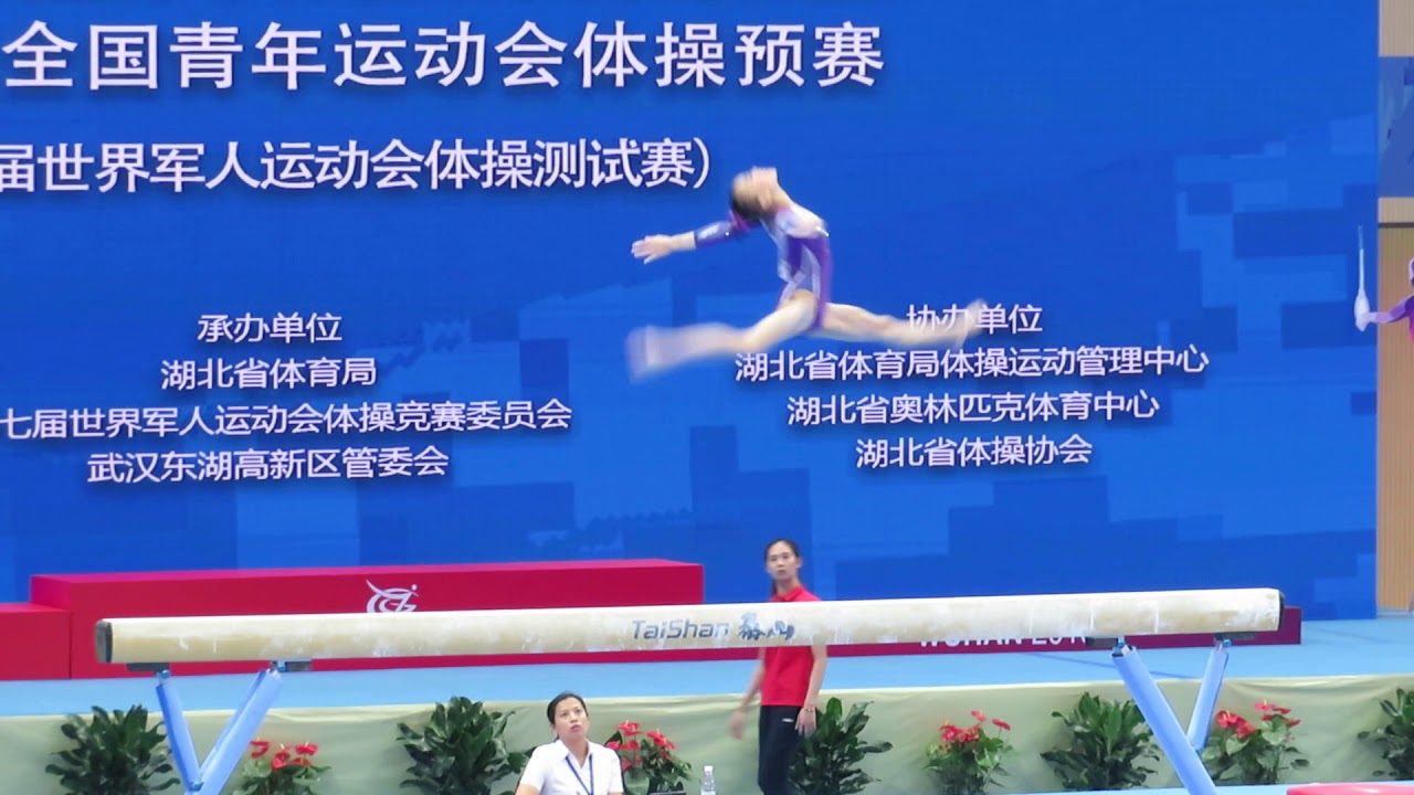 Liang Qifeng 梁绮峰 - BB TF U15 - 2019 CHN Junior Nationals Wuhan - YouTube