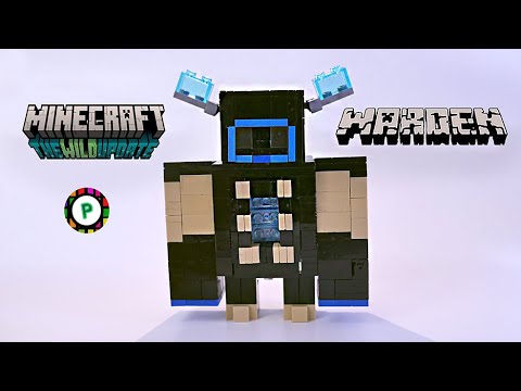The Warden Out of Legos! How to Build The Minecraft Warden from Legos ...