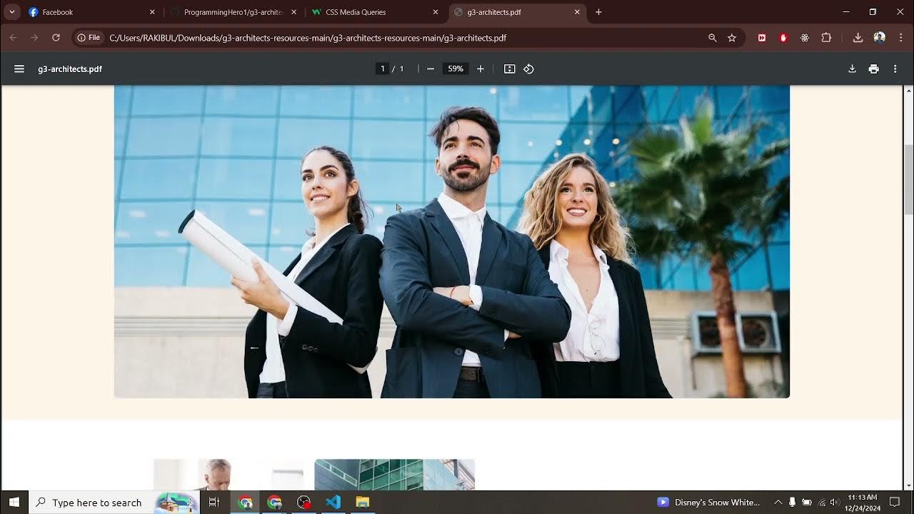 HTML & CSS Project Setup for Responsive Design Step by Step - YouTube