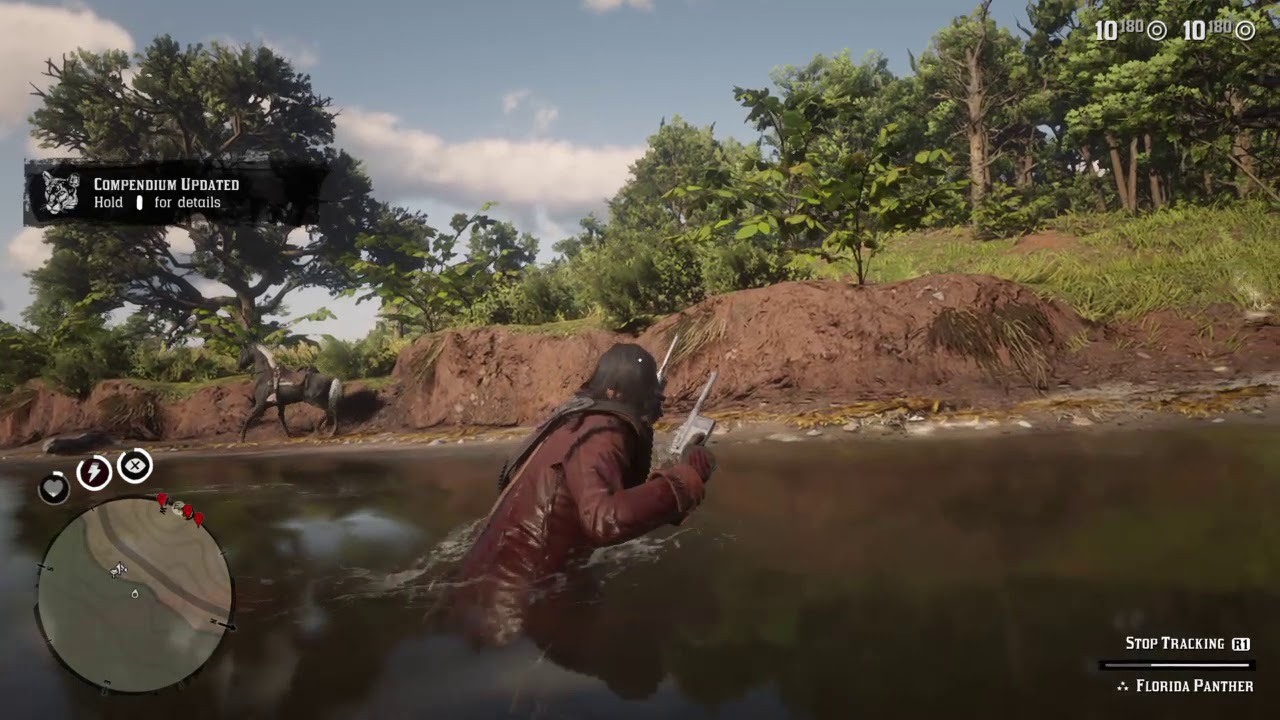 Red Dead Redemption 2 Florida panther perfect pelt - YouTube