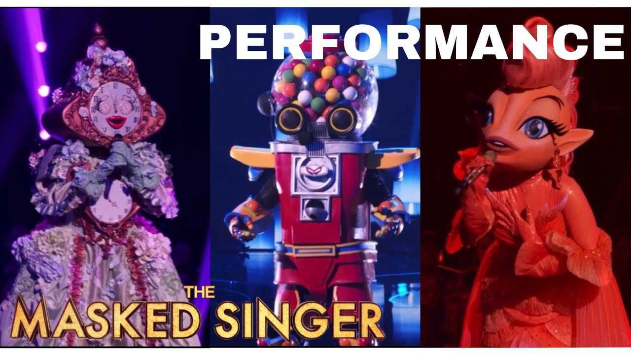 Semi-Finalists sing “A Moment Like This” by Kelly Clarkson | The Masked ...