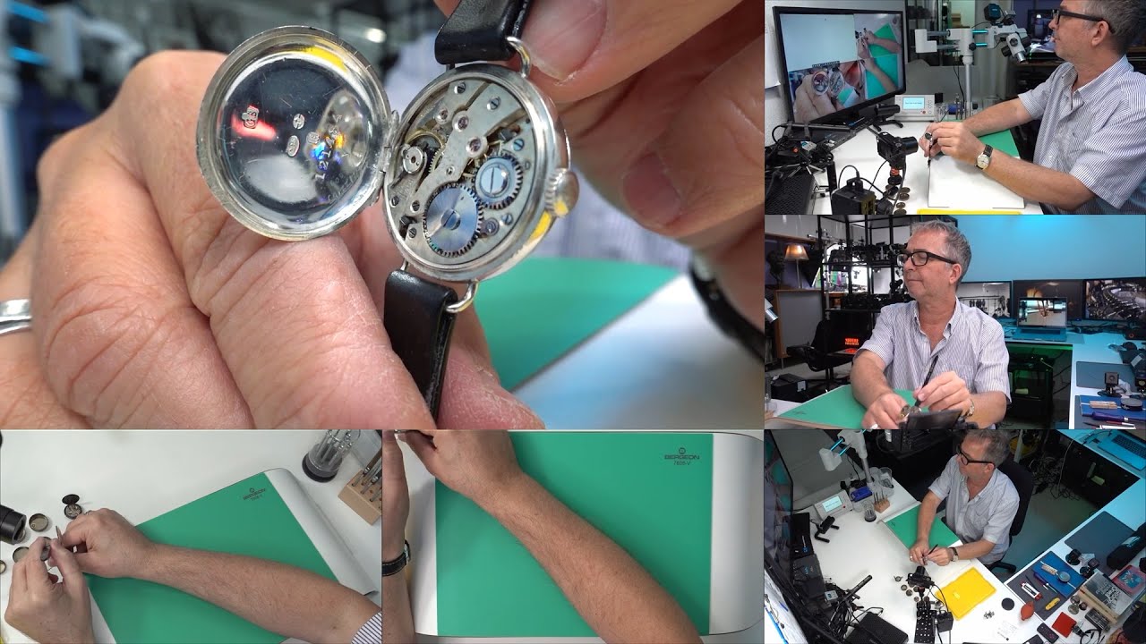 1921 Trench Watch Restoration Time-lapse - YouTube