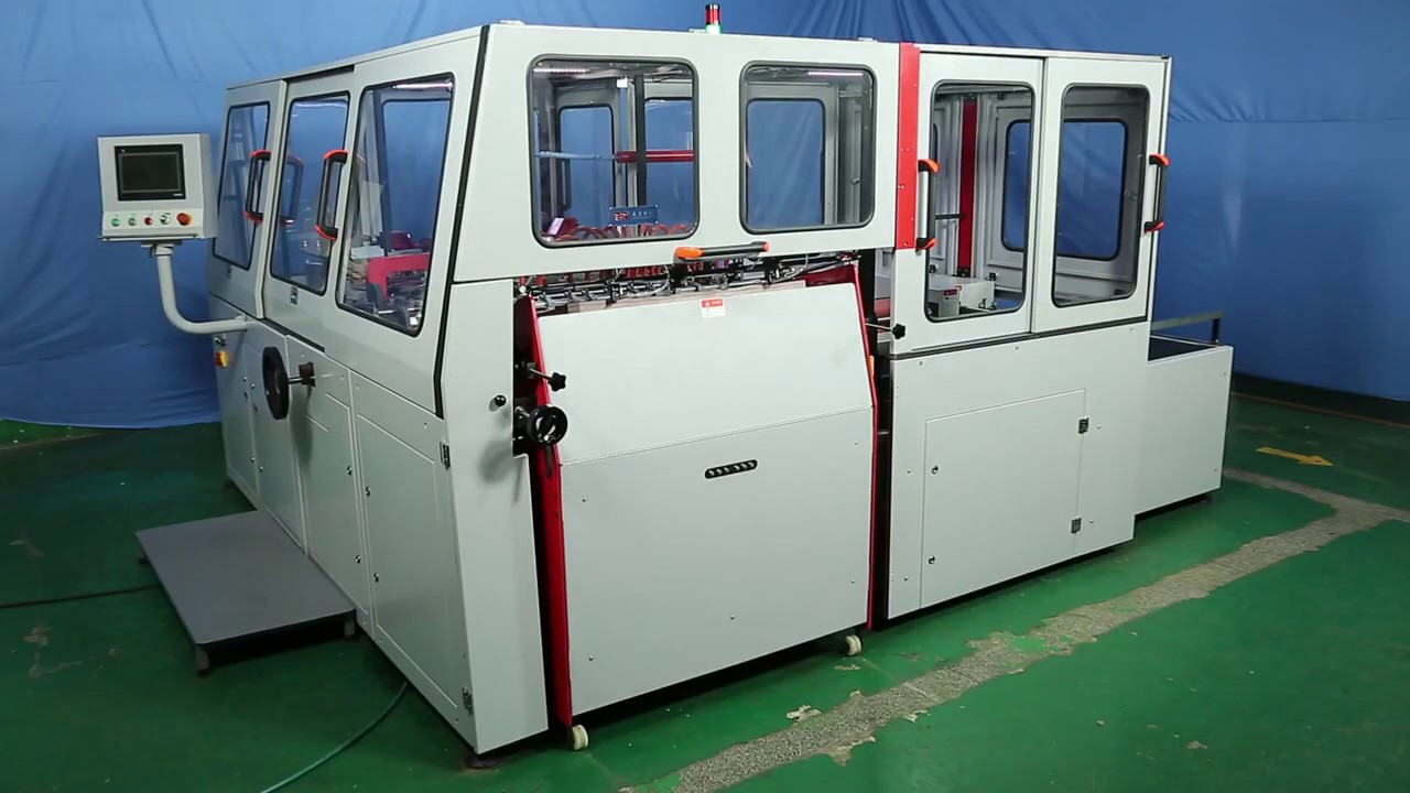 Automatic Case Making Machine - YouTube