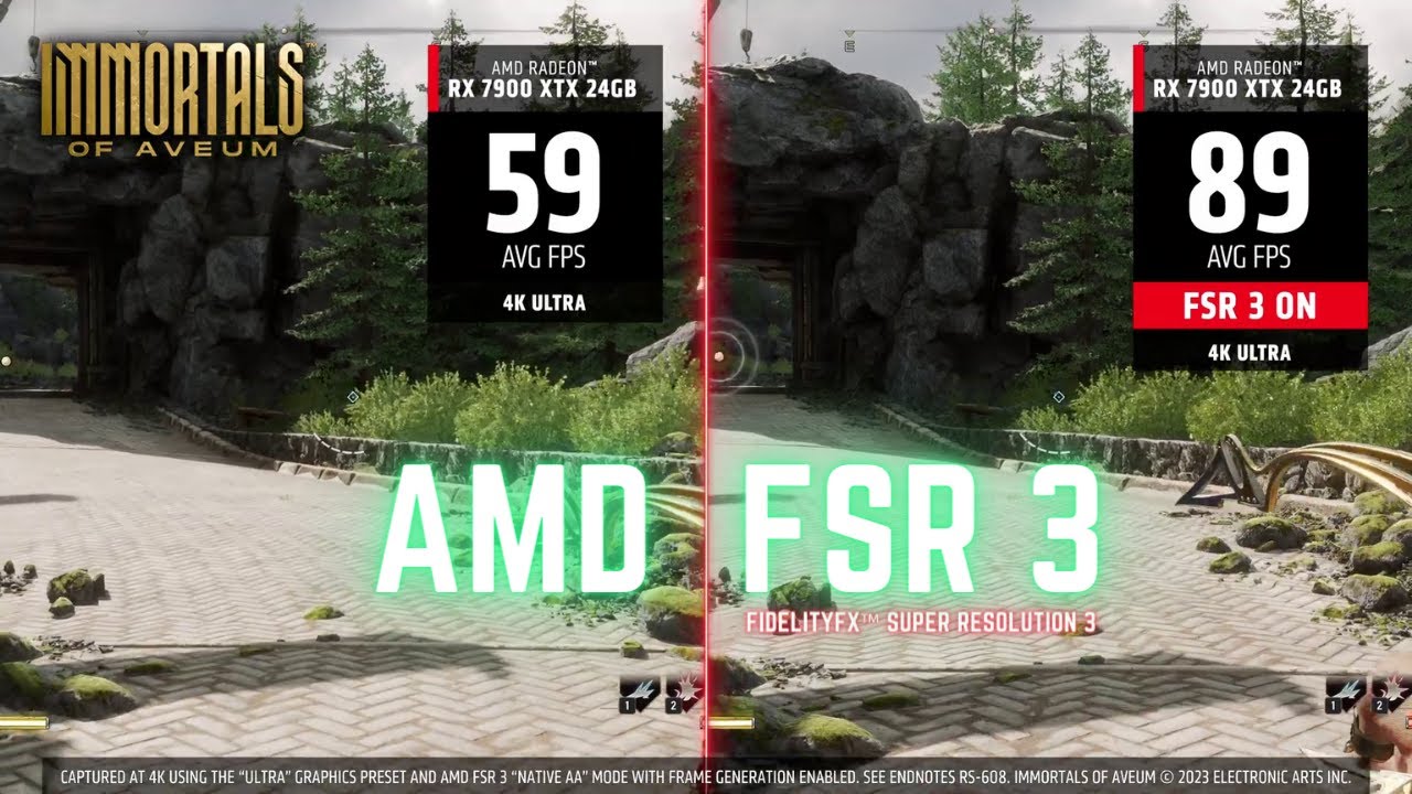 AMD FSR 3 | FidelityFX™ Super Resolution 3 | Now Available - YouTube