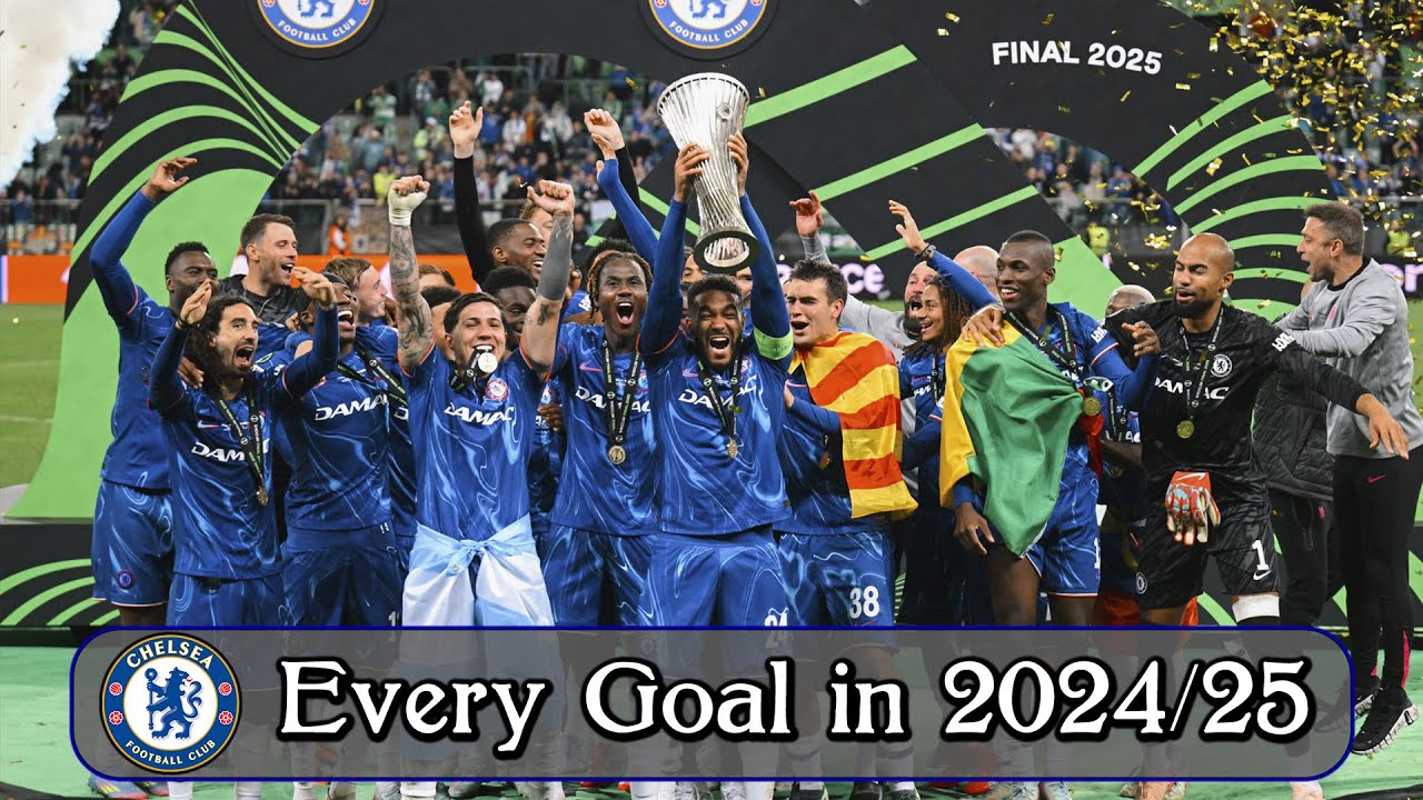 Every Chelsea Goal in season 2024/25 - YouTube