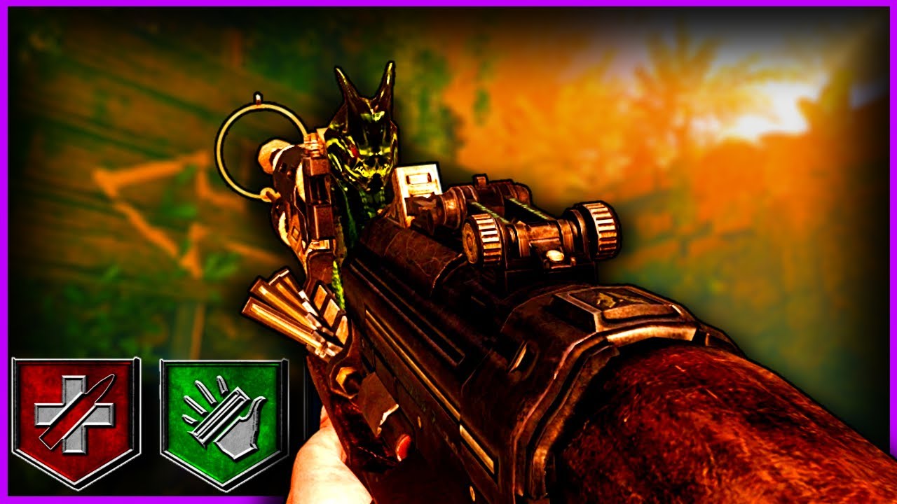 Black Ops Zombies | Plutonium T5 | Shangri-La M16 Challenge - YouTube