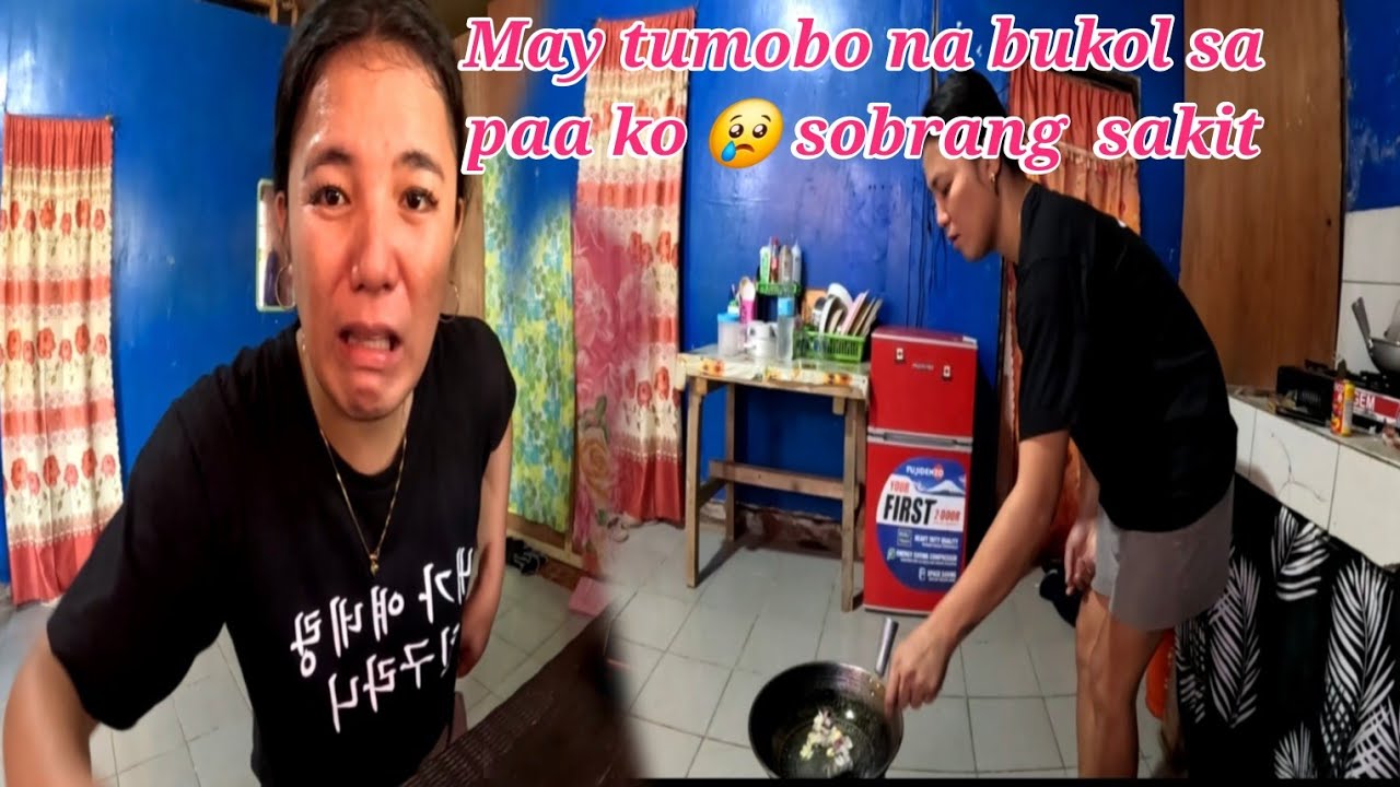 MAY TUMOBO NA BUKOL SA PAA KO SOBRANG SAKIT NITO 💔 HINDI AKO MAKA GALAW ...