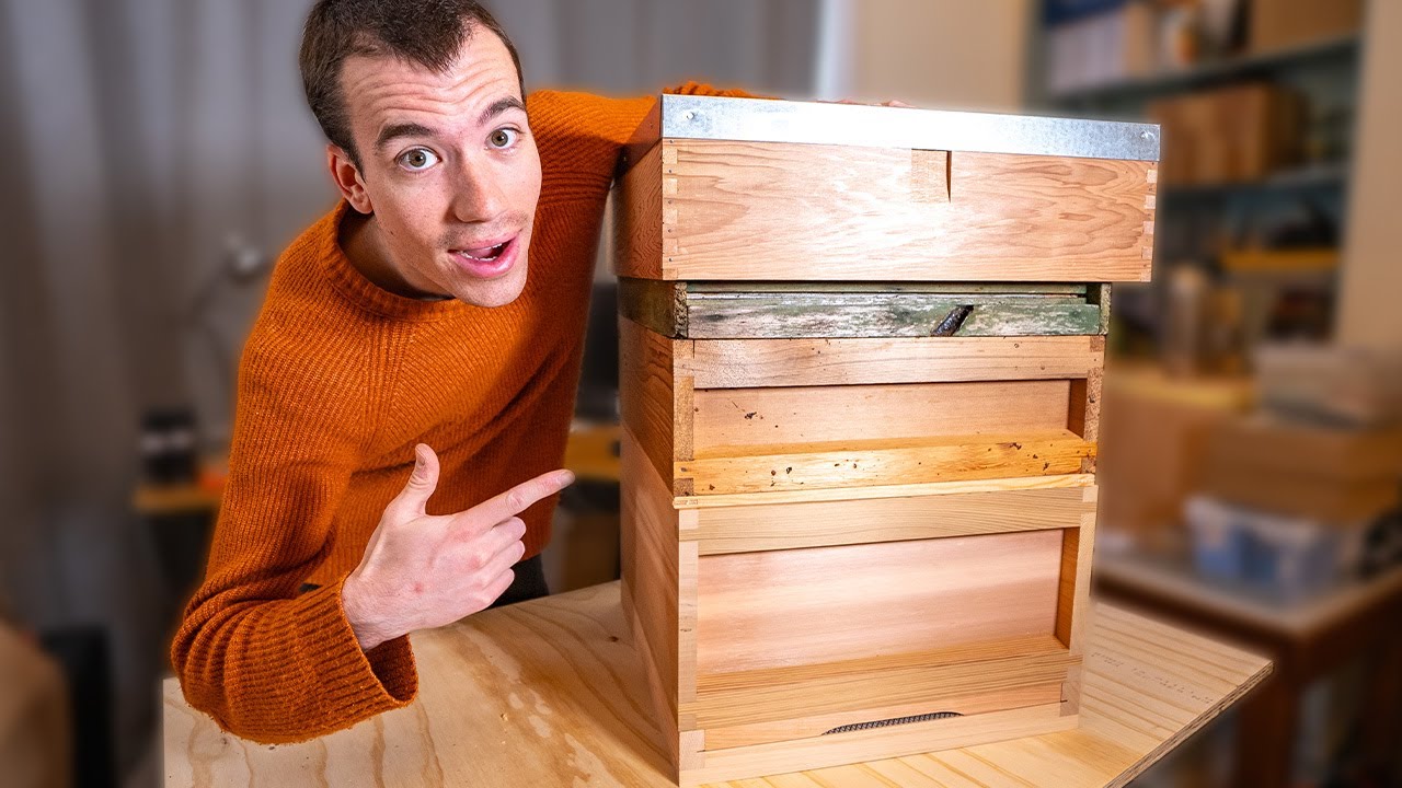 What is a beehive? - putting together a new beehive - YouTube
