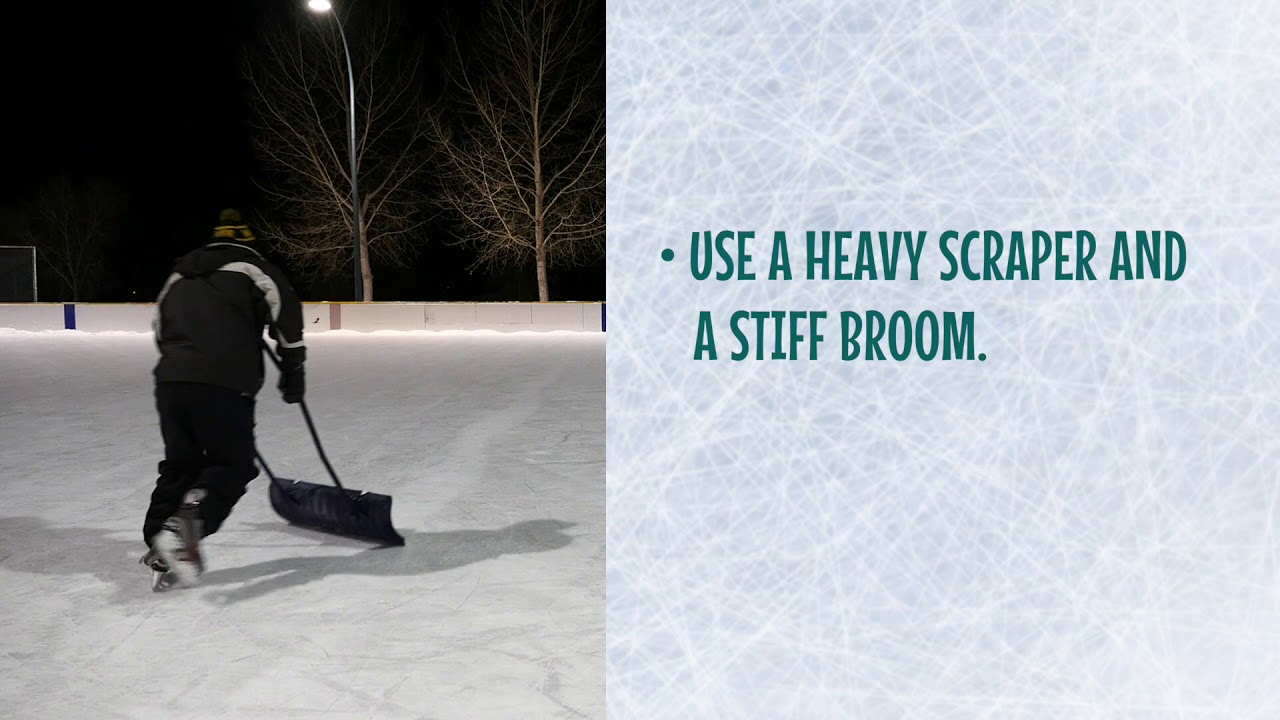 Guide to Creating & Maintaining Outdoor Community Ice Rinks - YouTube